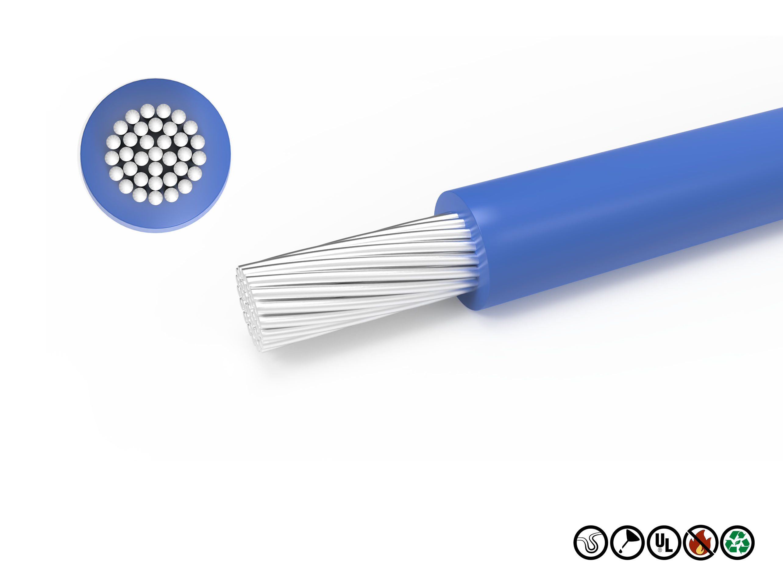 UL3135硅胶单芯线